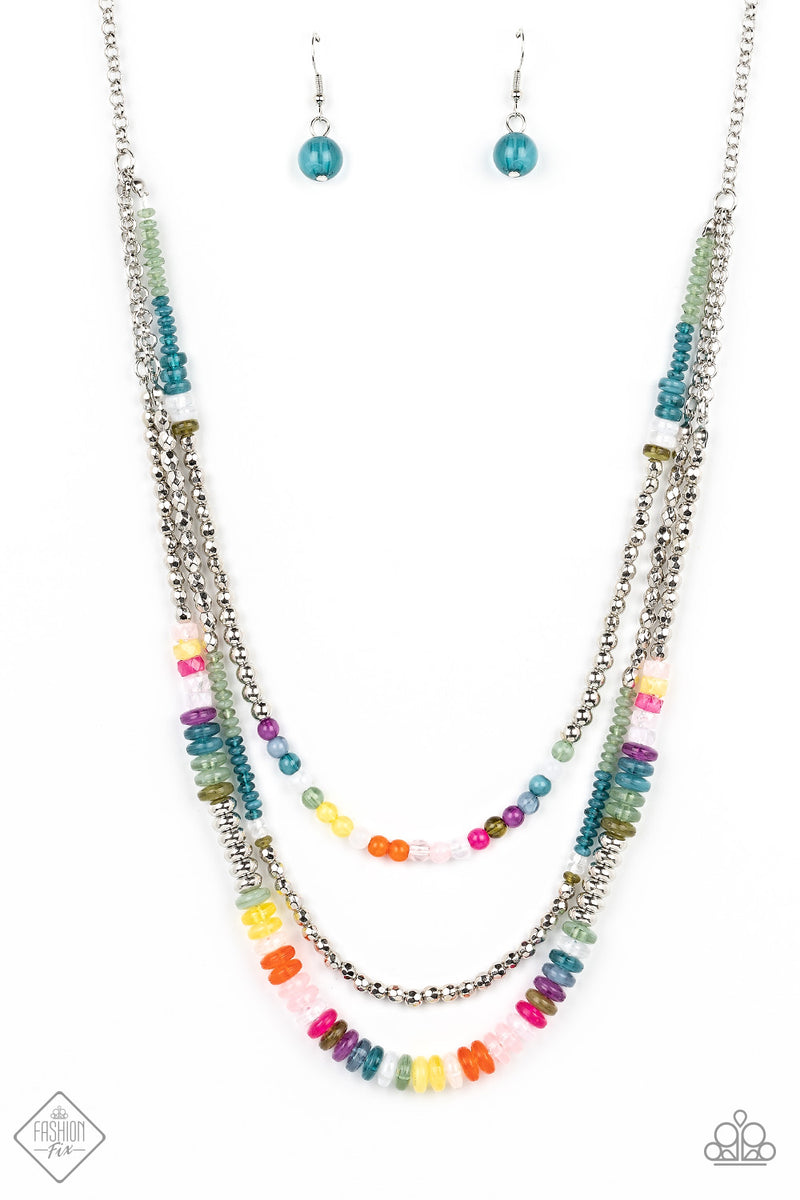 Paparazzi Jewelry Necklace Newly Neverland - Multi – Angie's Bling Boutique
